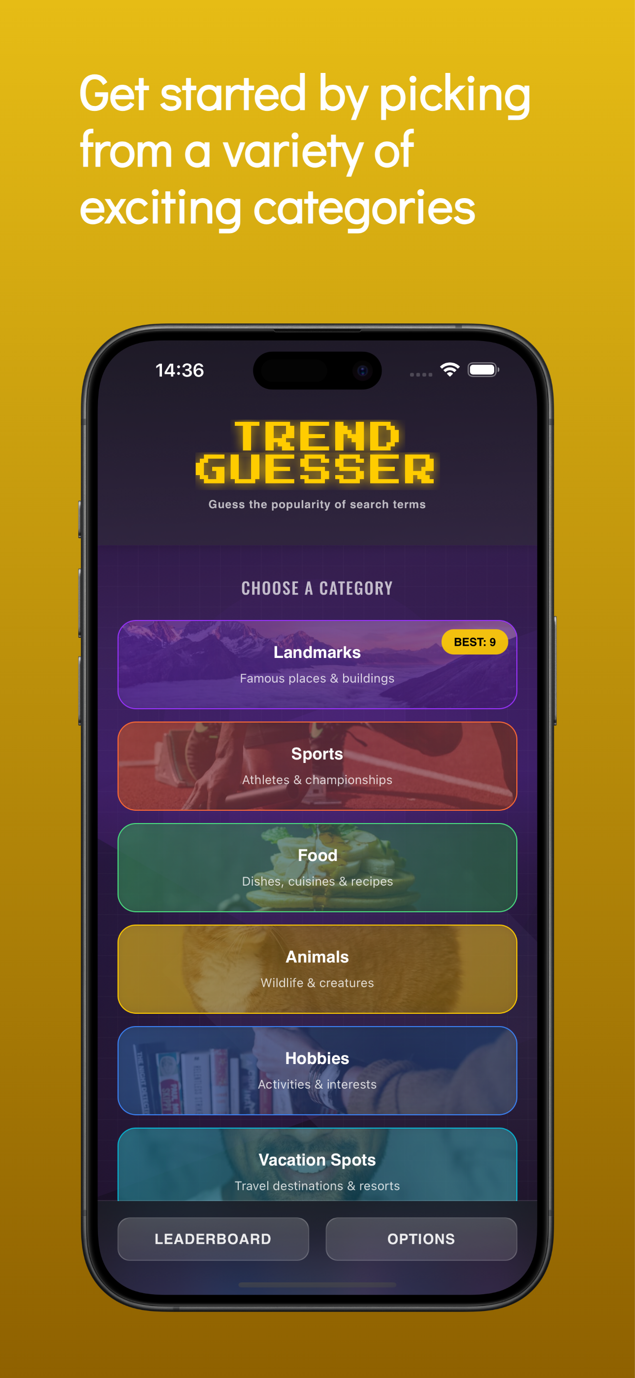 TrendGuesser Screenshot 2
